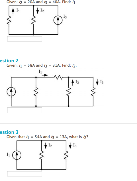 Solved Given: /2 = 20A and /3 = 40A. Find: /1 I1 I2 estion 2 | Chegg.com Solved Given: /2 = 20A and /3 = 40A. Find: /1 I1 I2 estion 2 | Chegg.com