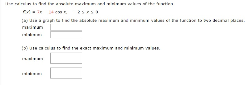 Absolute max and min calculator - misterhrom