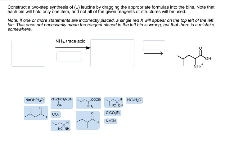 Solved Place each charge form of alanine under the pH | Chegg.com