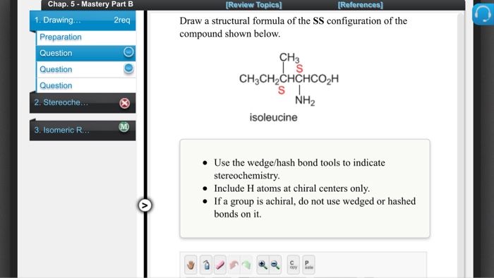 Solved Draw a structural formula of the SS configuration of | Chegg.com