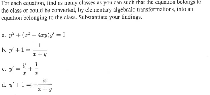 find as many classes as you can such that the | Chegg.com