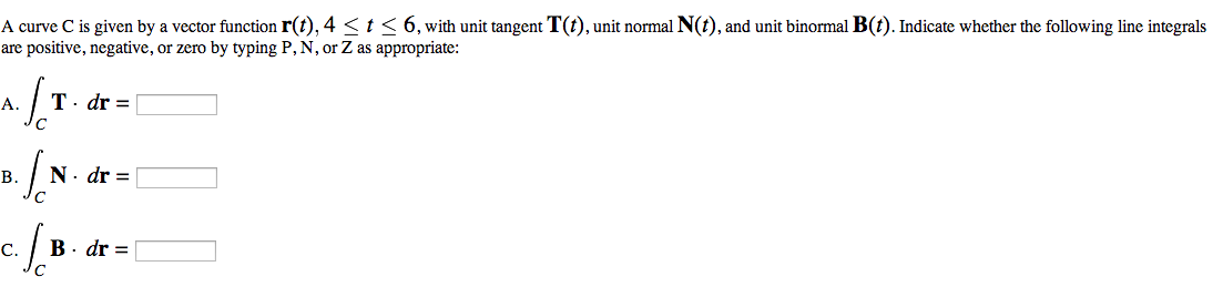 Solved A curve C is given by a vector function r(t), 4 t | Chegg.com