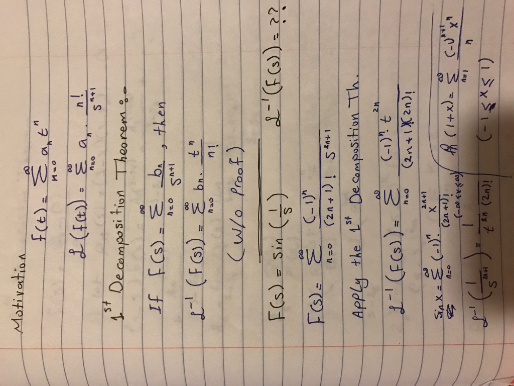 Solved Solve this problem by ( 1st Decomposition Theorem ) ( | Chegg.com