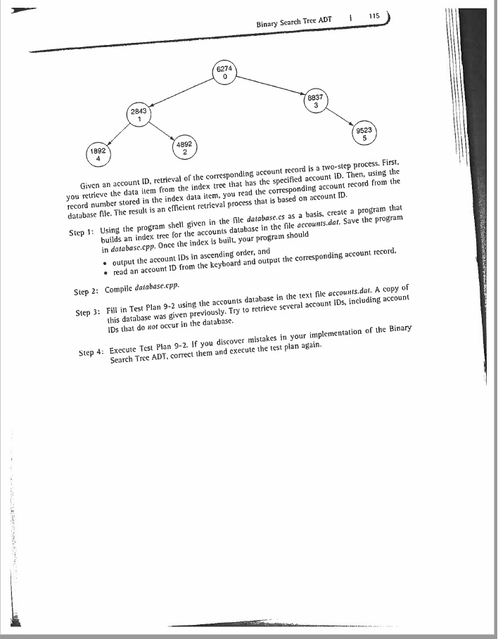108 Laboratory 9 ADT Overview In this laboratory, you | Chegg.com