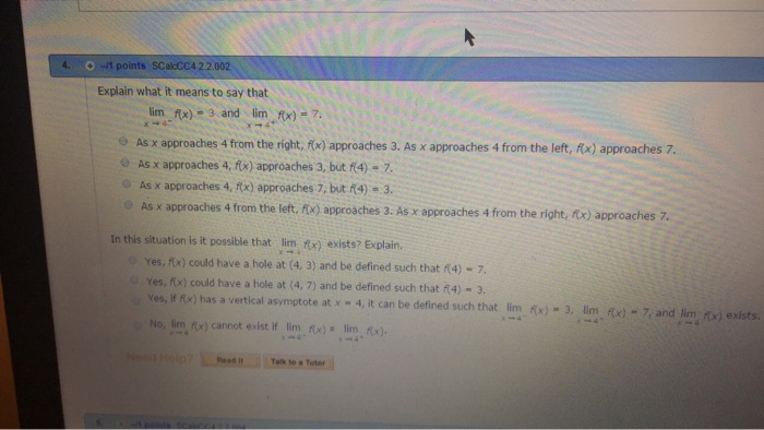 Solved 1. 0 -1 points SCalcCC4 2.1 JIT 004.MI Find an | Chegg.com Solved 1. 0 -1 points SCalcCC4 2.1 JIT 004.MI Find an | Chegg.com