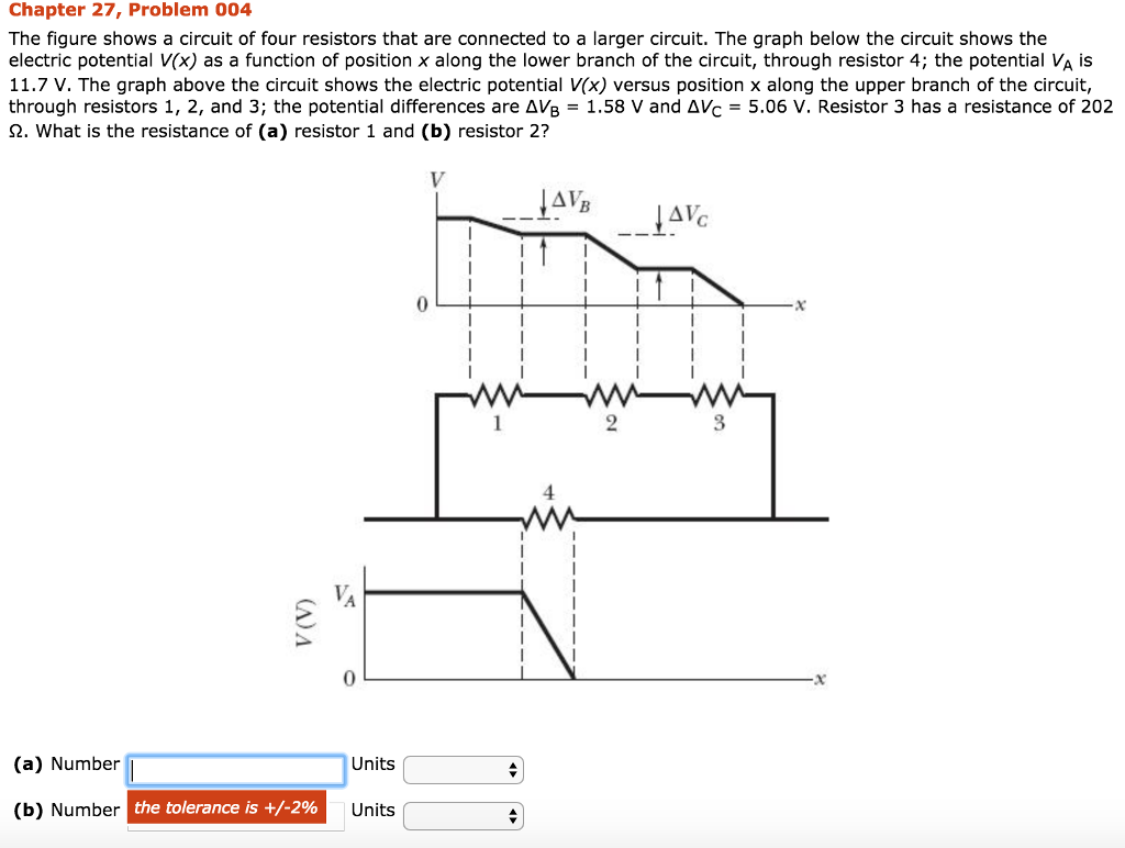 Solved Chapter 27, Problem 004 The figure shows a circuit of | Chegg.com