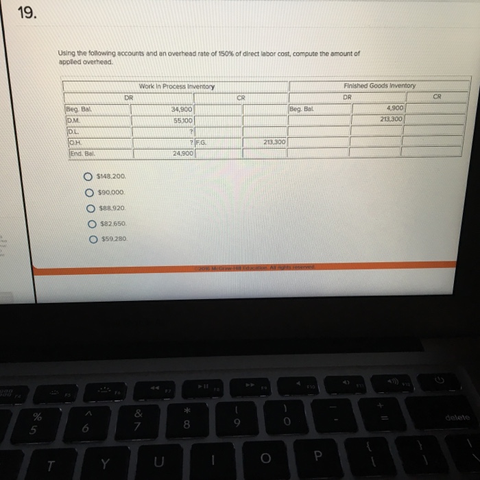 Solved 43. The Work in Process Inventory account of a | Chegg.com