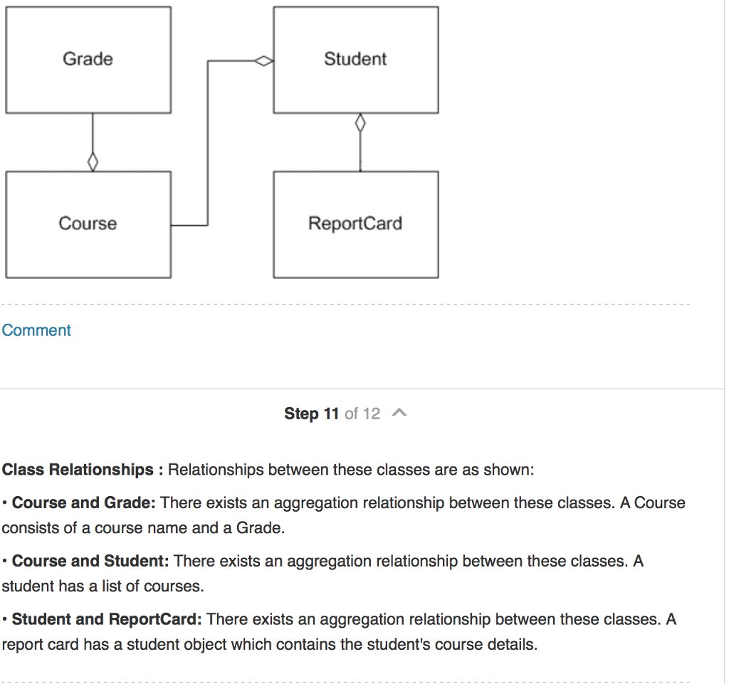 Solved Grade: This class is used to represent grades of a | Chegg.com