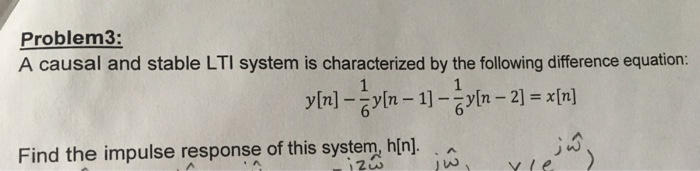Solved A causal and stable LTI system is characterized by | Chegg.com