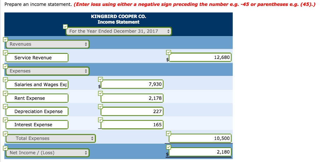 Solved Exercise 3-11 (Part Level Submission) The adjusted | Chegg.com