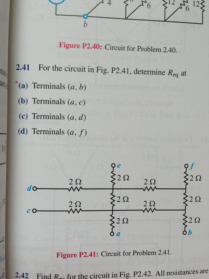 Solved Circuit for Problem 2.40. For the circuit in Fig. | Chegg.com