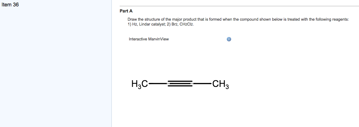 Part A Draw The Structure Of The Major Product That