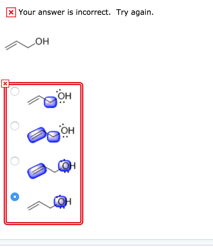 Solved x Your answer is incorrect. Try again. MgBr MgBr MgBr | Chegg.com
