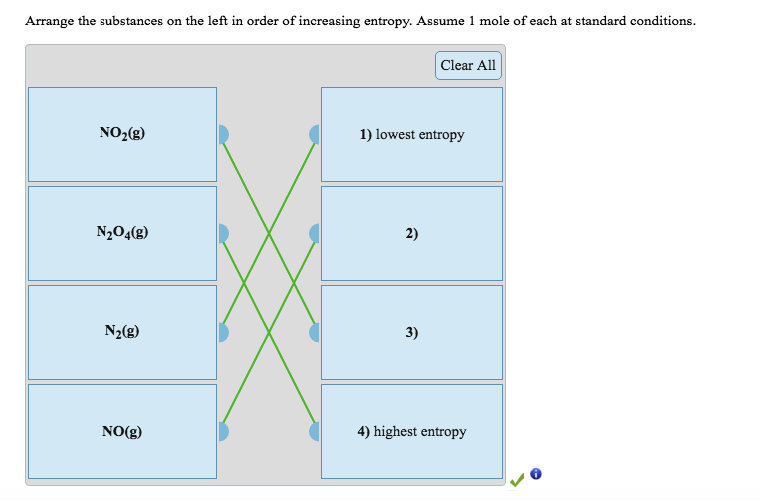 Solved Arrange the substances on the left in order of | Chegg.com