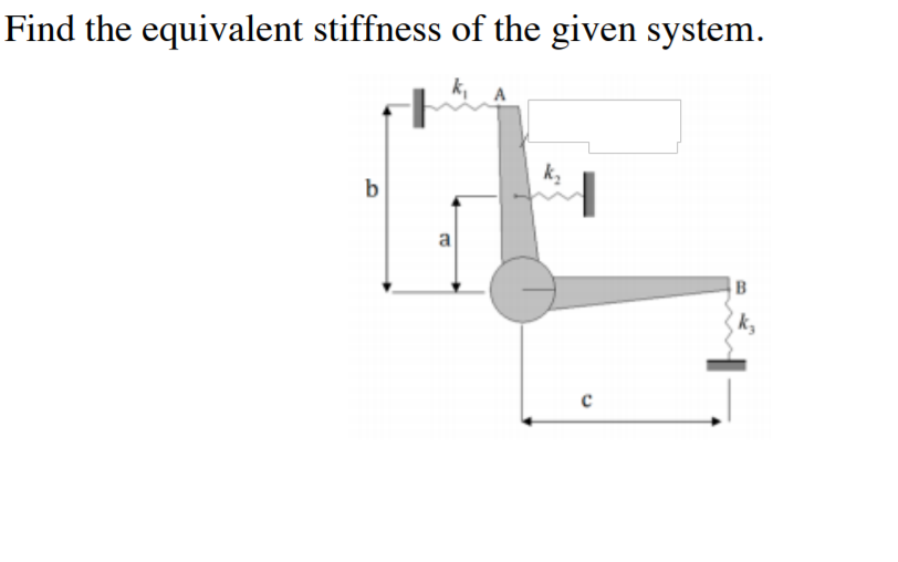 Solved Find the equivalent stiffness of the given system. | Chegg.com Solved Find the equivalent stiffness of the given system. | Chegg.com