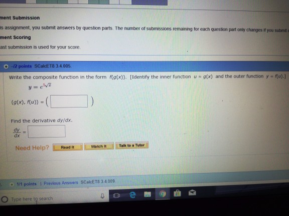 Solved ment Submission s assignment, you submit answers by | Chegg.com