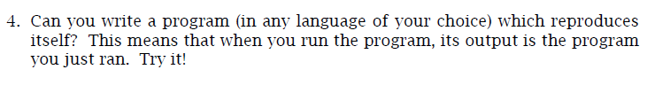 Solved Can you write a program (in any language of your | Chegg.com
