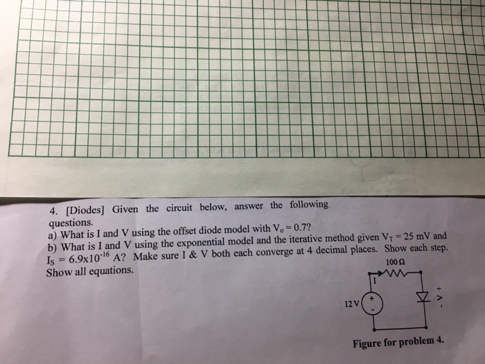 Solved Given the circuit below, answer the following | Chegg.com