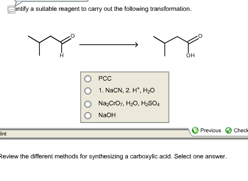 Solved Identify A Suitable Reagent To Carry Out The Chegg Com Solved Identify A Suitable Reagent To Carry Out The Chegg Com
