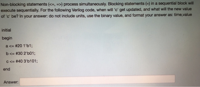 Solved Non-blocking statements (k process simultaneously. | Chegg.com