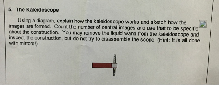 How A Kaleidoscope Works Diagram