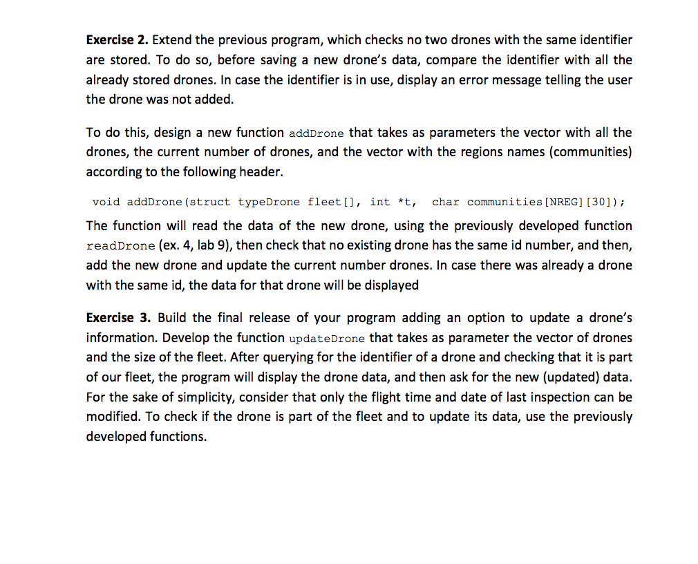 Can you please help with the following exercises. | Chegg.com
