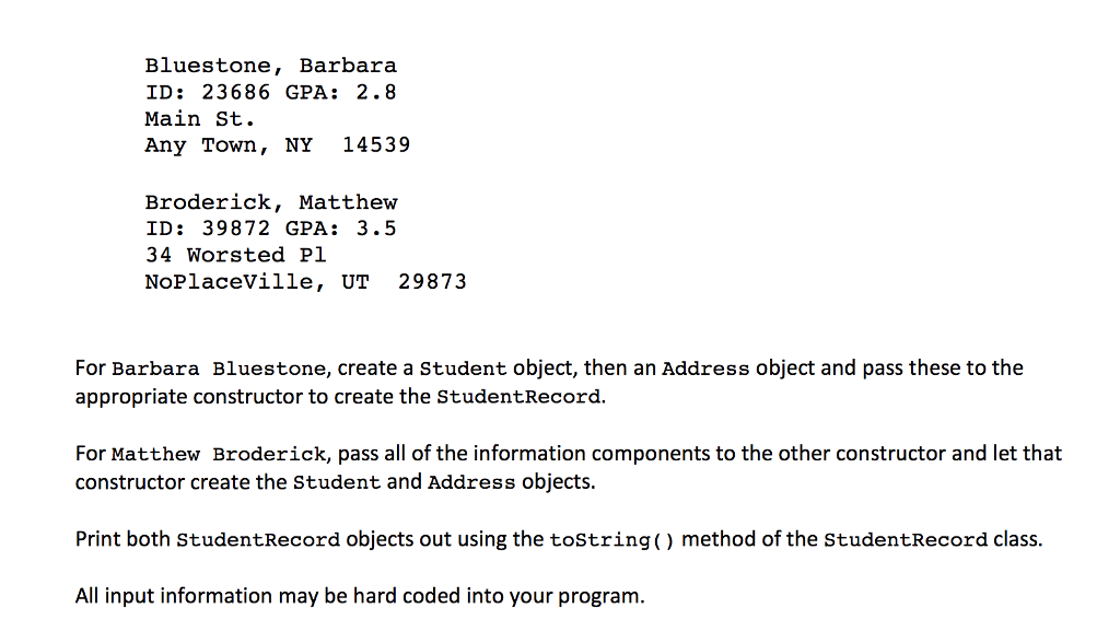 Solved Exercise 1- A Class with Class Attributes (4 points) | Chegg.com