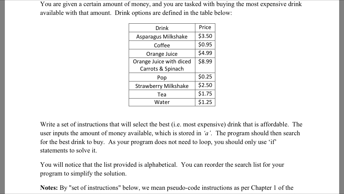 Solved Hello sample pseudo-code instructions should be | Chegg.com