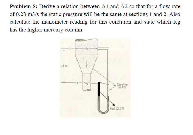 Problem 5: Derive a relation between A1 and A2 so | Chegg.com