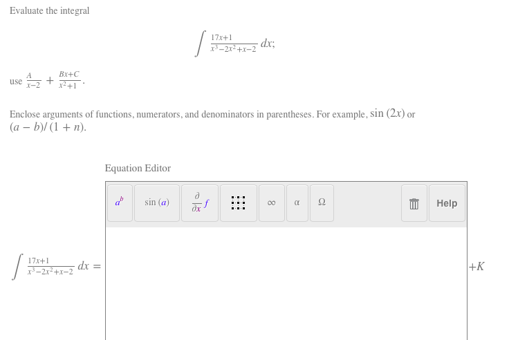 Solved Calculate the integral. dx +6x+25 Enclose arguments | Chegg.com