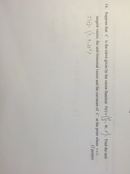 Solved Suppose that C is the curve given by the vector | Chegg.com
