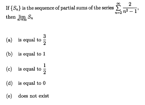Solved If {Sn} is the sequence of partial sums of the series | Chegg.com