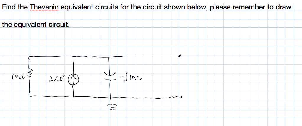 Solved Find the Thevenin equivalent circuits for the circuit | Chegg.com