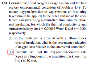 Solved I NEED THE PART B) OF 3.64 PLEASE EXPLAIN THE | Chegg.com