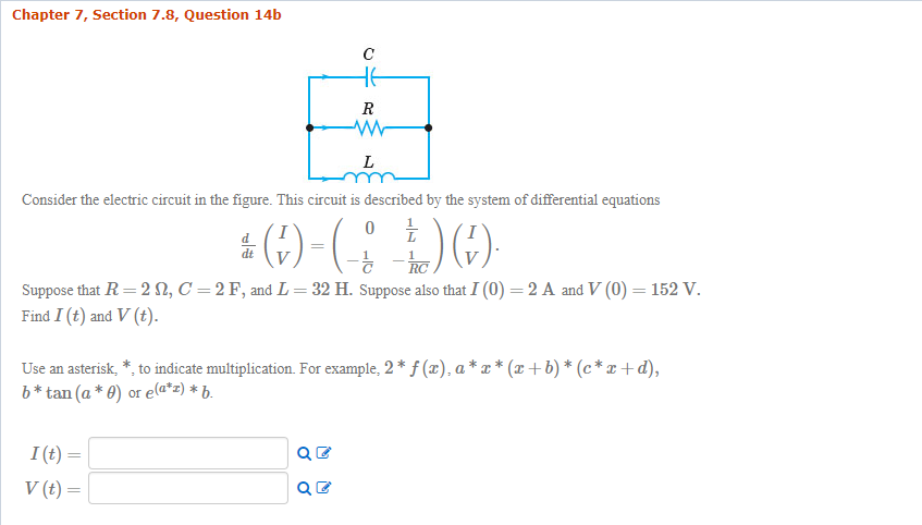 Solved Chapter 7, Section 7.8, Question 14b Consider the | Chegg.com