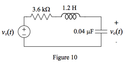 Solved (i) A voltage source of Vs(t) = 140 sin(4000t) is | Chegg.com