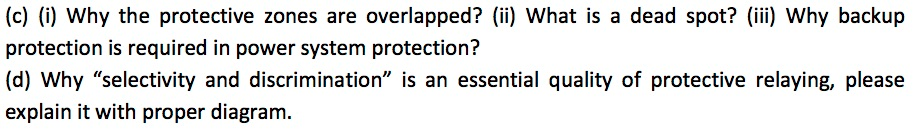Solved Why the protective zones are overlapped? What is a | Chegg.com
