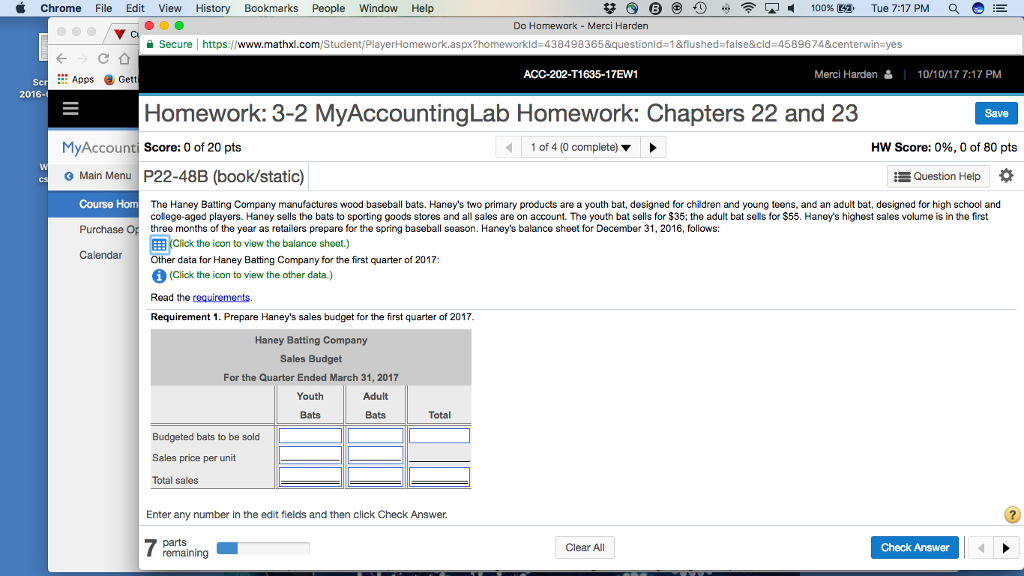 Solved Chrome File Edit View History Bookmarks People Window | Chegg.com