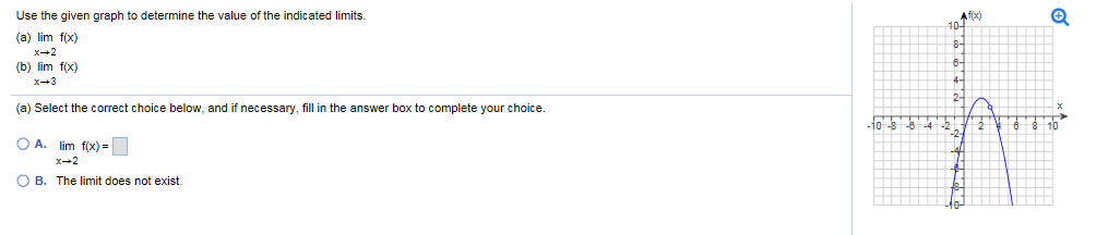 Solved Use the given graph to determine the value of the | Chegg.com
