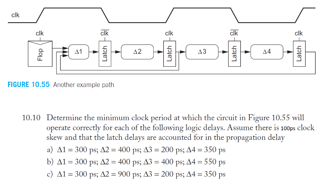 Solved This is Problem 10.10 from the textbook CMOS VLSI | Chegg.com
