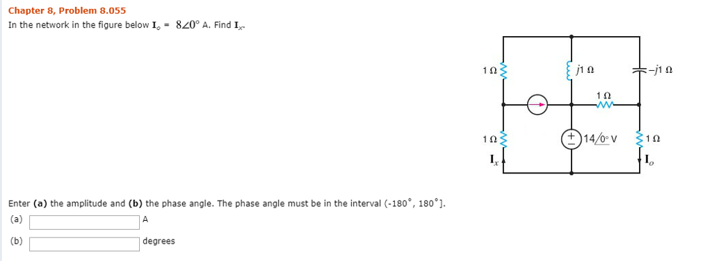 Solved Chapter 8, Problem 8.053 (Circuit Solution) Find Vs | Chegg.com