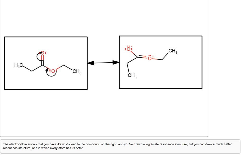 Solved In the box on the right, draw the best resonance | Chegg.com