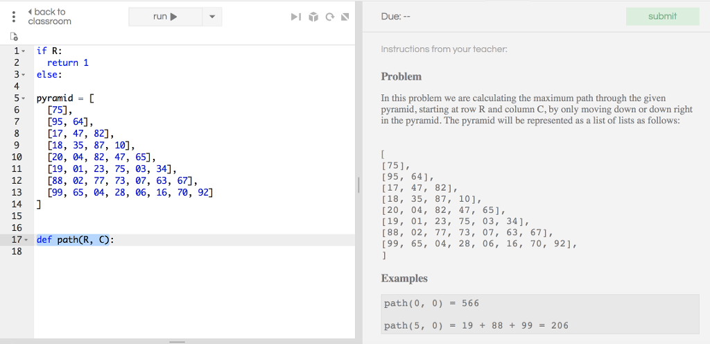 Solved In this problem we are calculating the maximum path | Chegg.com