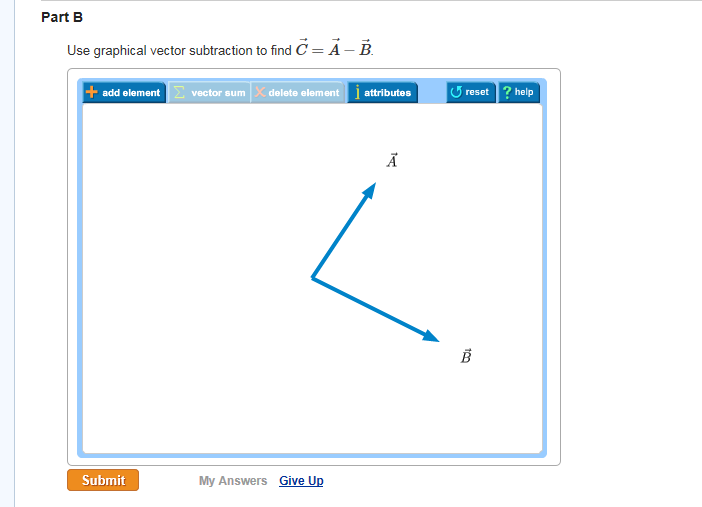Solved Draw B 4i 4j Draw The Vector With Its Tail At The 6866
