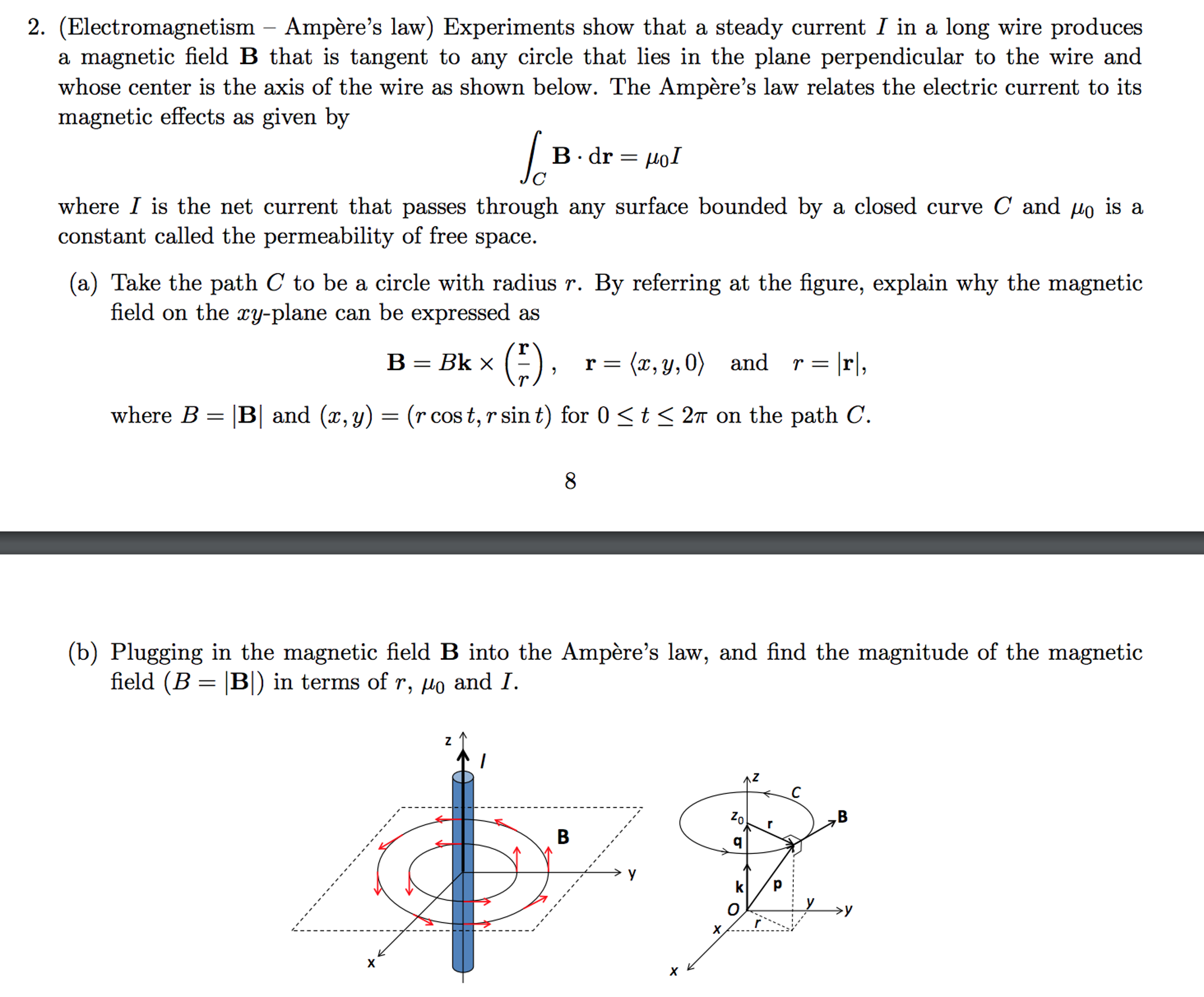 Experiments Show That A Steady Current I In A Long Chegg experiments-show-that-a-steady-current-i-in-a-long-chegg