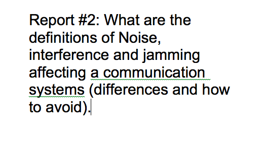 Solved What are the definitions of Noise, interference and | Chegg.com