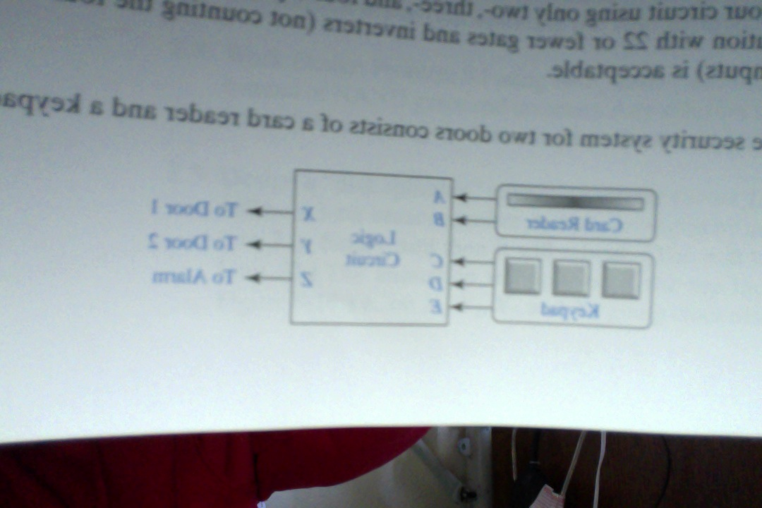 Solved A simple security system for two doors consists of a | Chegg.com