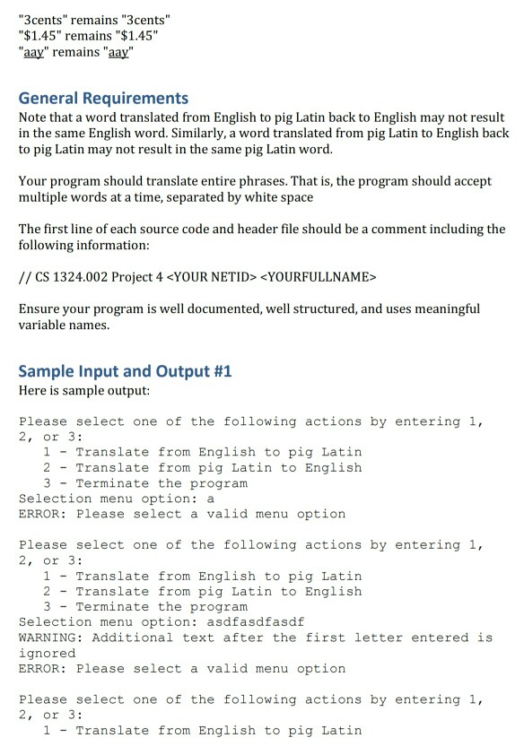 Solved Description READ THIS ASSIGNMENT CAREFULLY. THERE ARE | Chegg.com