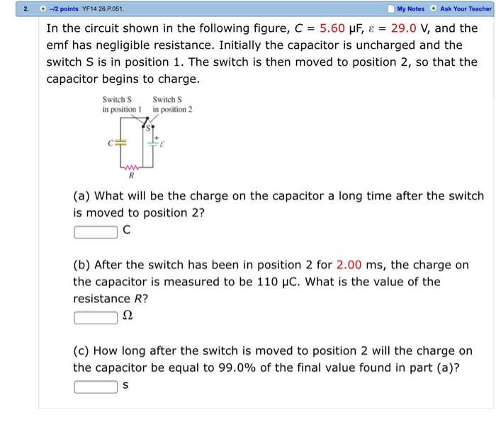 Solved In the circuit shown in the following figure, C = | Chegg.com