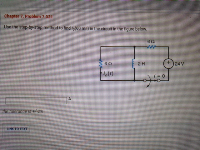 Solved Chapter 7, Problem 7.024 Use the step-by-step method | Chegg.com